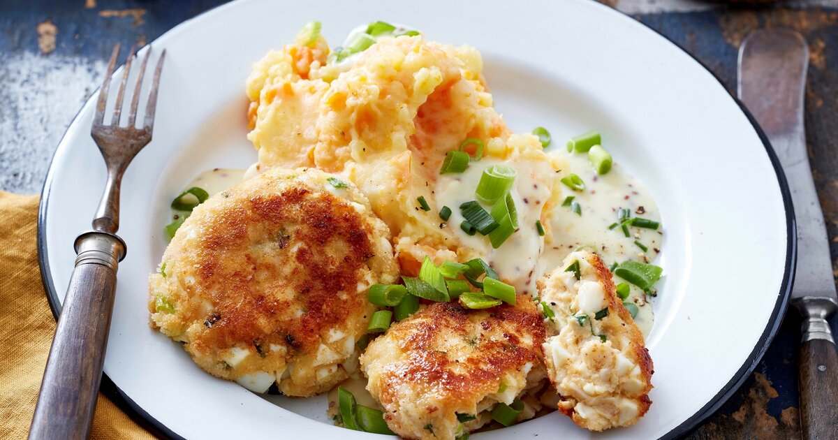 Vegetarische Frikadellen mit Senfsoße: Das Rezept zum Probieren