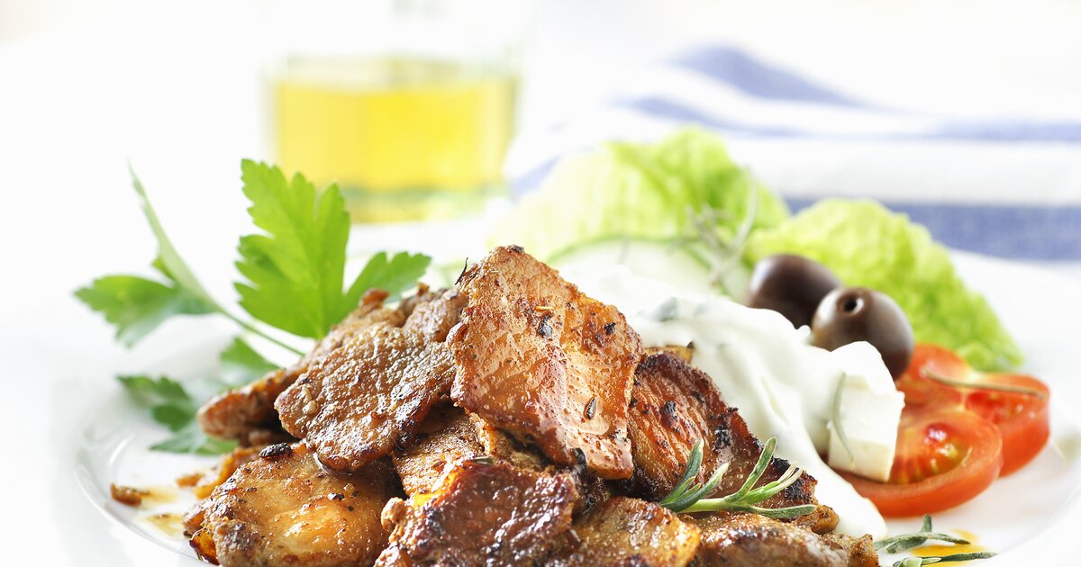 Gyros, selbstgemacht: Original Rezept aus Griechenland