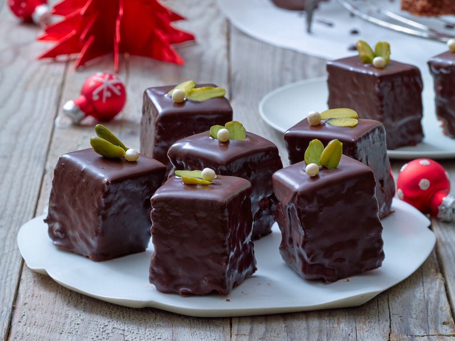 Pistazien-Dominosteine – Lieblinge im Advent