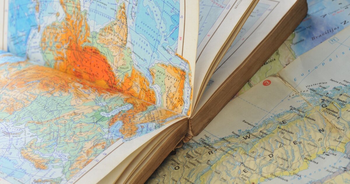 Vintage Vibes: Geniale Upcycling-Ideen für alte Landkarten