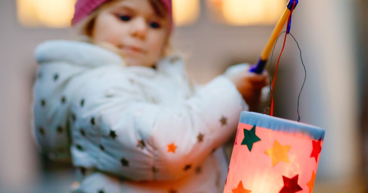 Laterne basteln für Sankt Martin: Schönes DIY-Projekt zum Laternenfest