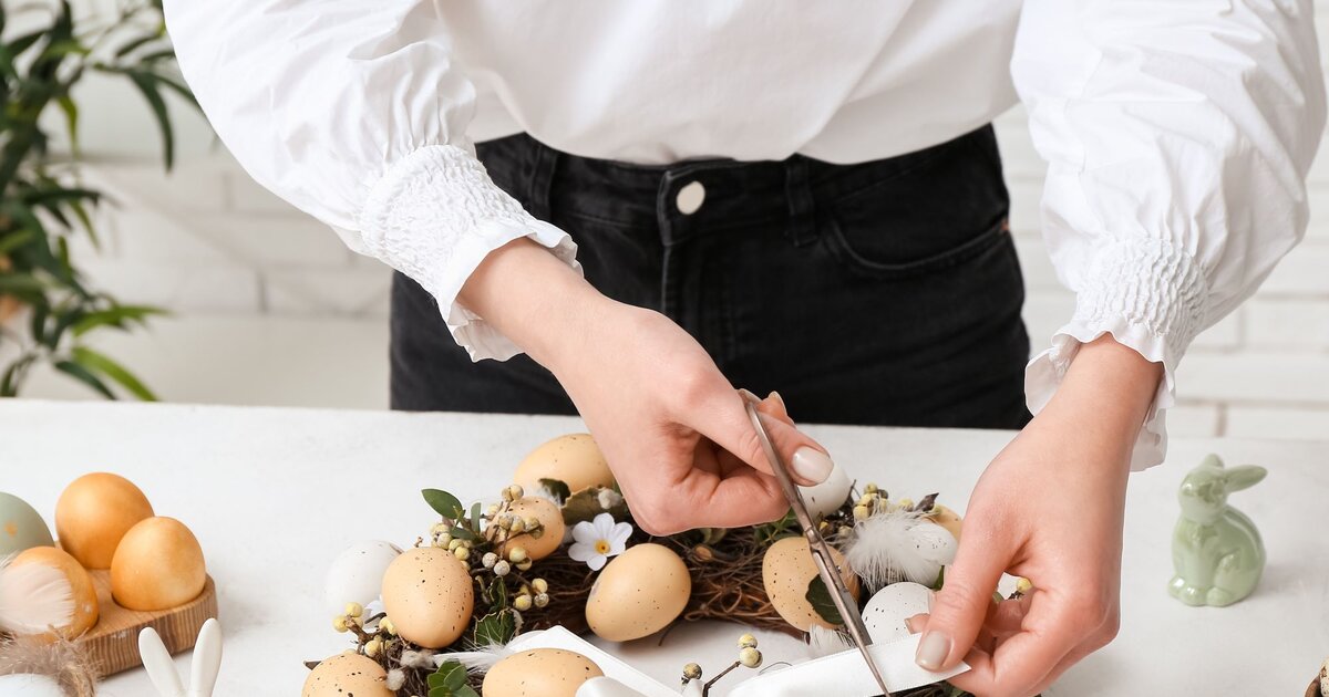 Osterkranz selber machen? Mit diesen 4 Ideen wirst du zur Bastelkönigin!
