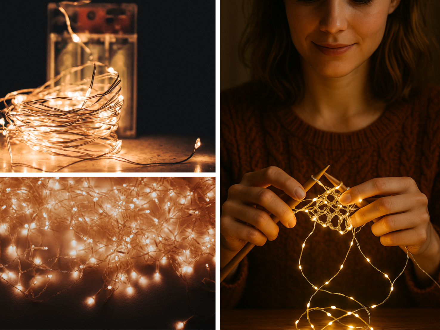 Stricken mit Lichterketten? Ja, und das Ergebnis ist ein Wow-Effekt!