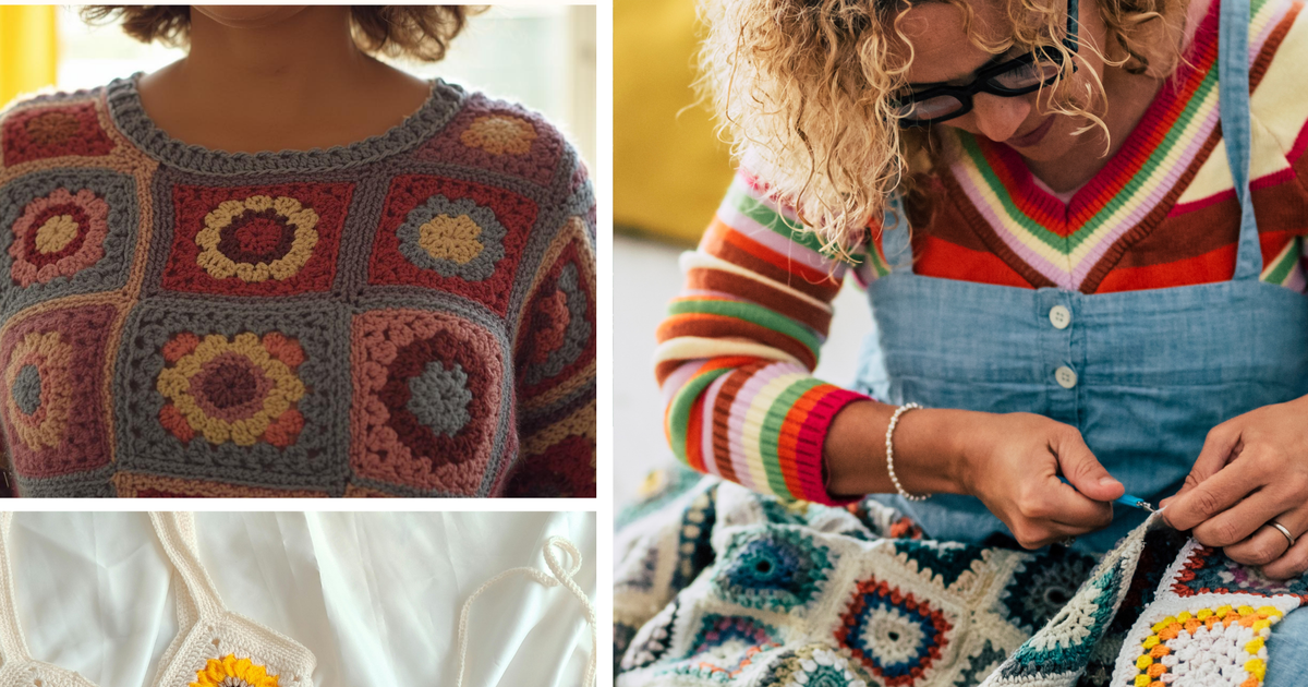 Granny Squares häkeln: So einfach geht's & so vielseitig sind sie