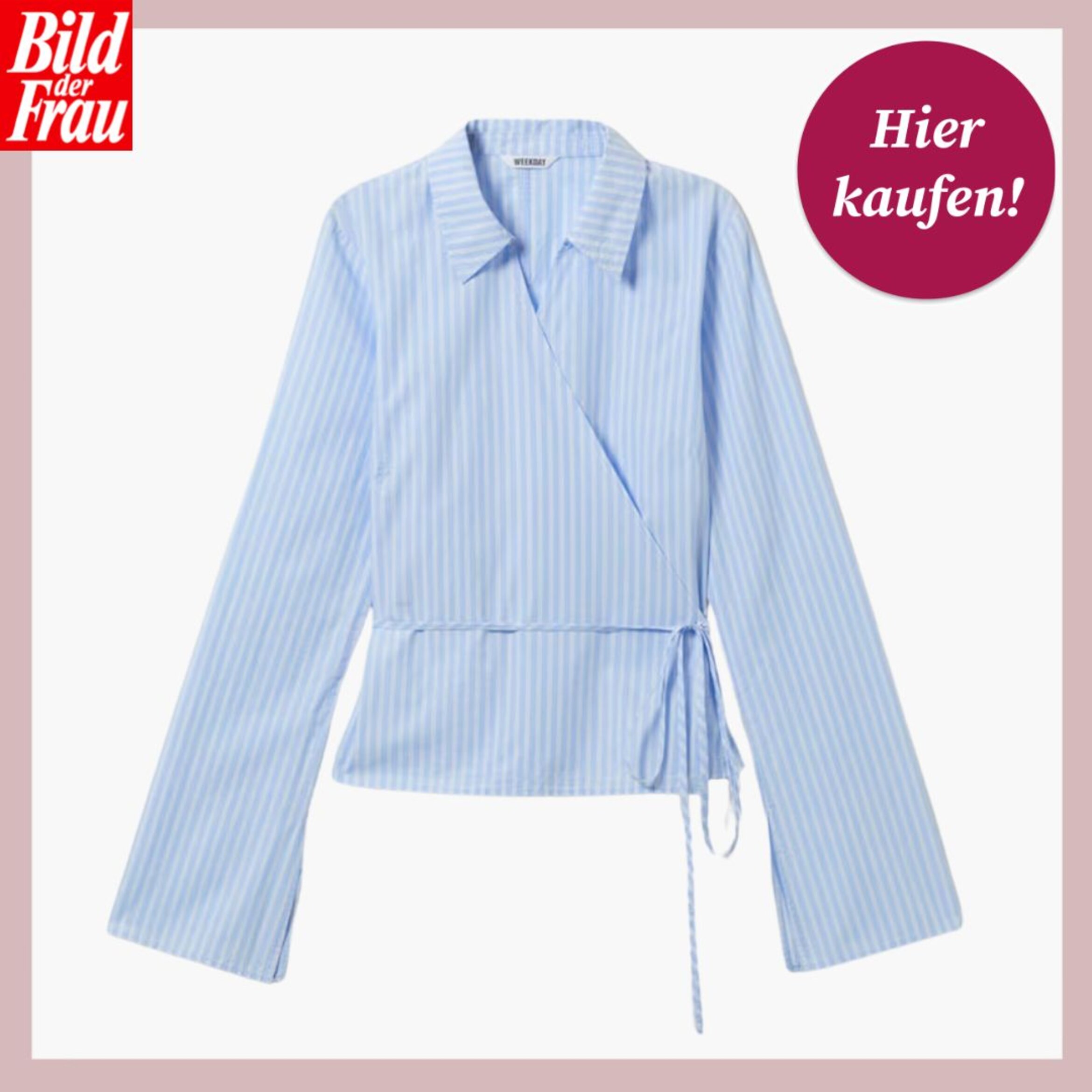 It-Piece für den Frühling: Bluse mit Schlank-Effekt