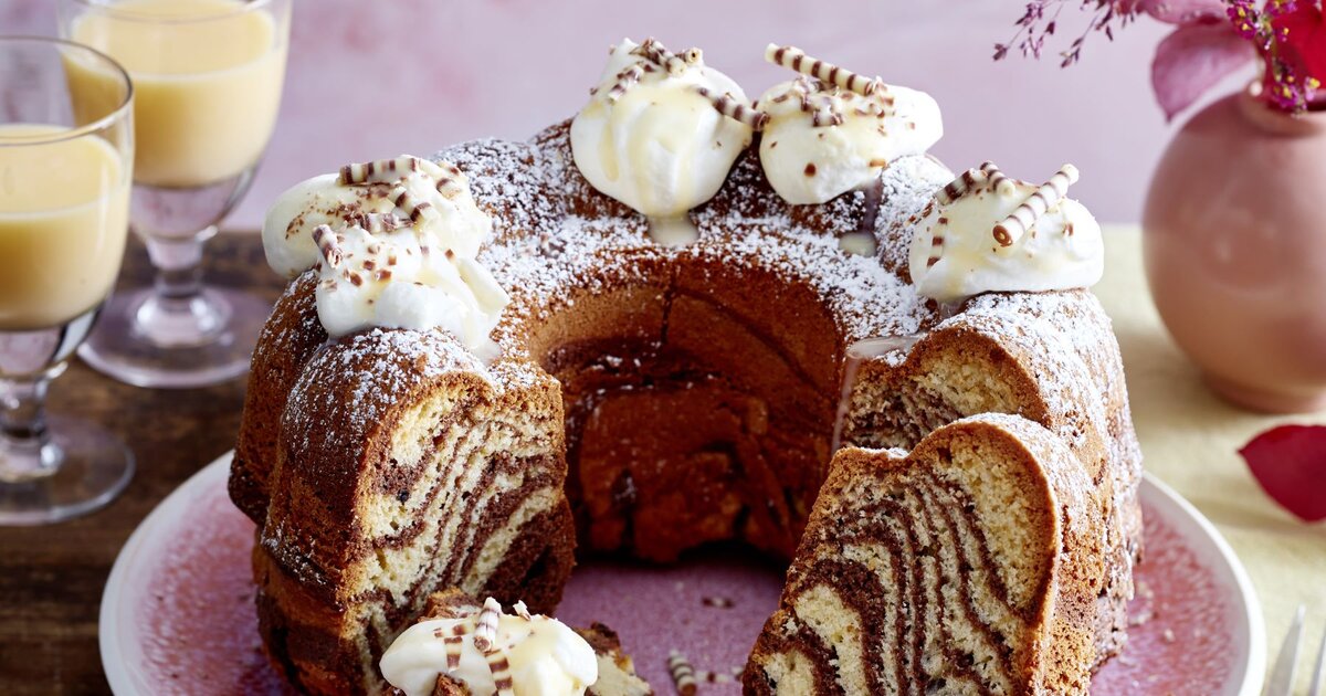 Zebra-Gugelhupf: Das perfekte Duo für Kuchengenuss